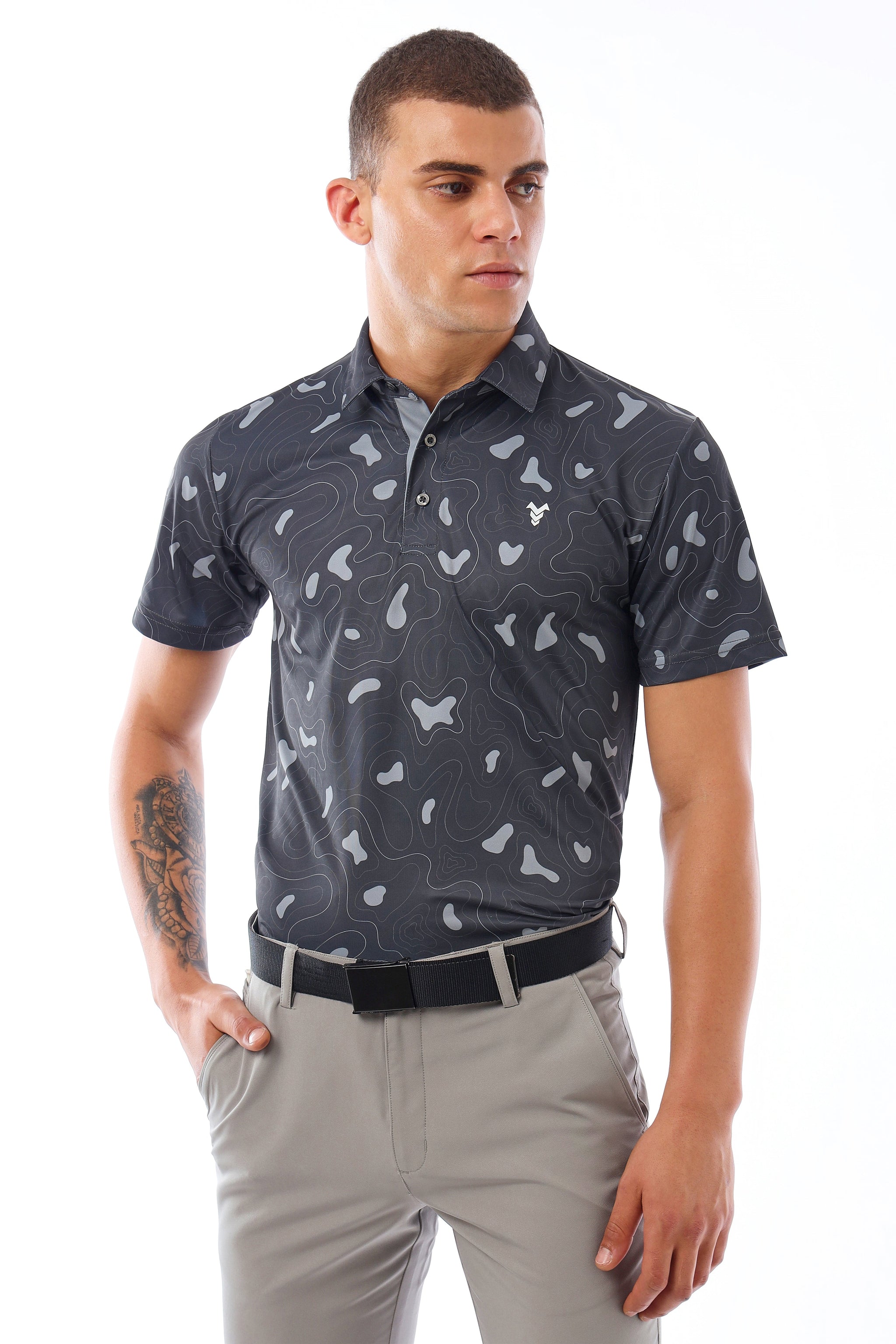 Zenith Polo Dark Grey T-shirt